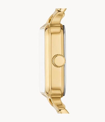 (PRE Order) FOSSIL Colleen Three-Hand Gold-Tone Stainless Steel Watch ...