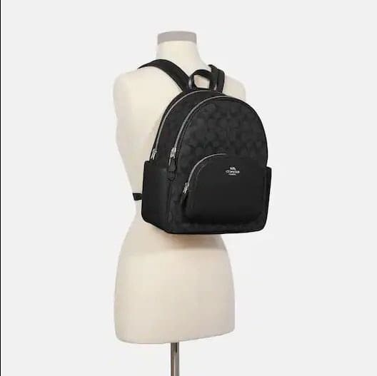 (PRE Order) COACH Court Backpack In Signature Canvas – uMoMasShop