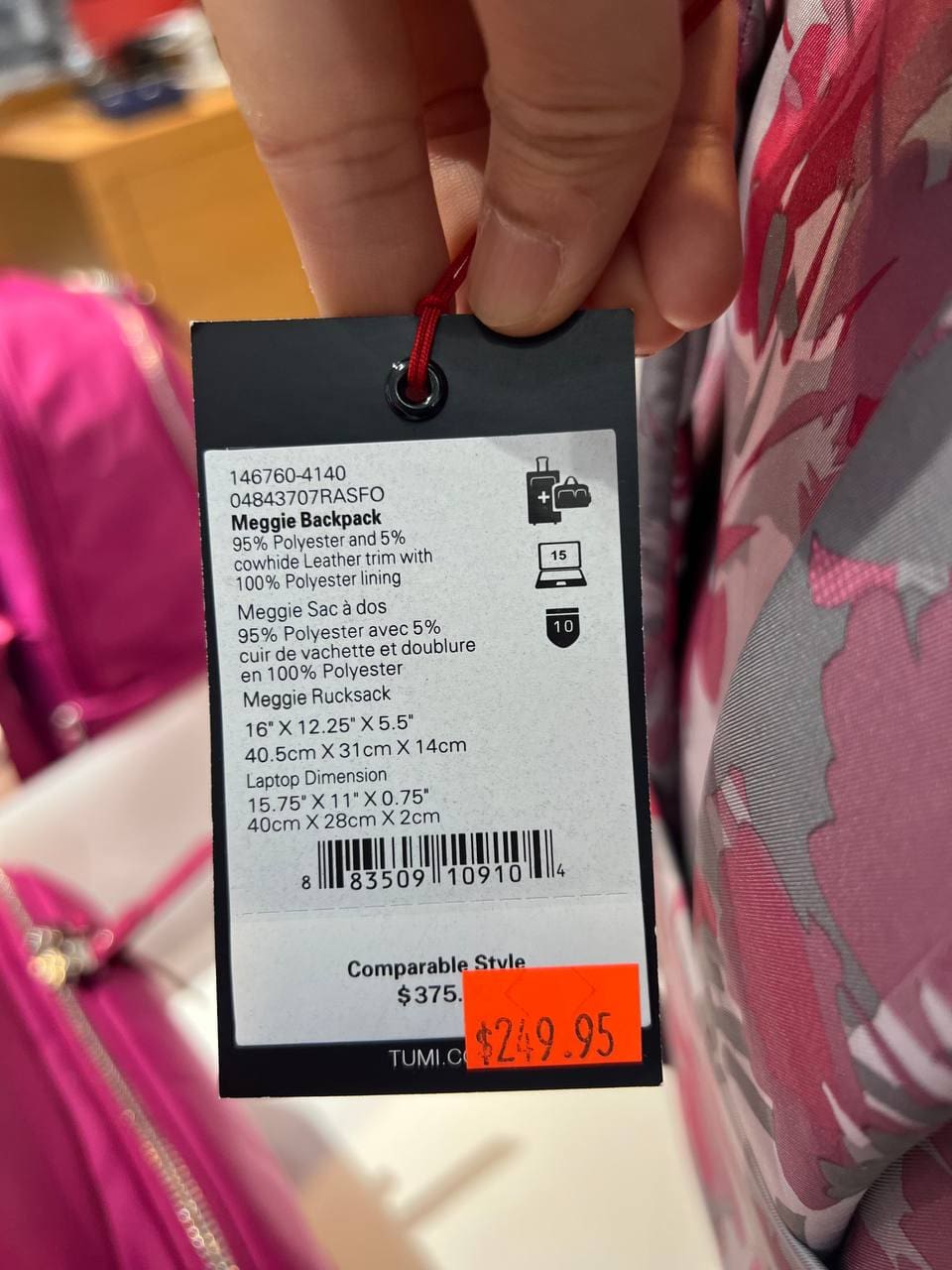 (PRE Order) TUMI Katya Backpack – uMoMasShop